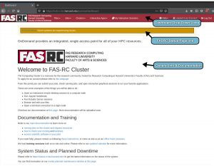 Virtual Desktop through Open OnDemand (OOD) – FASRC DOCS