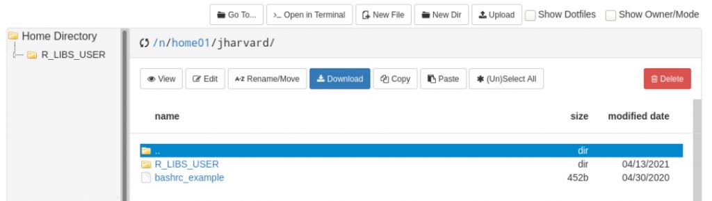 Virtual Desktop through Open OnDemand (OOD) – FASRC DOCS