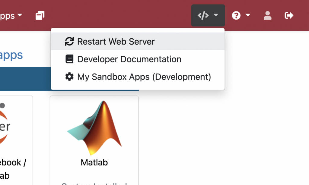 Developing your own app using Open OnDemand – FASRC DOCS
